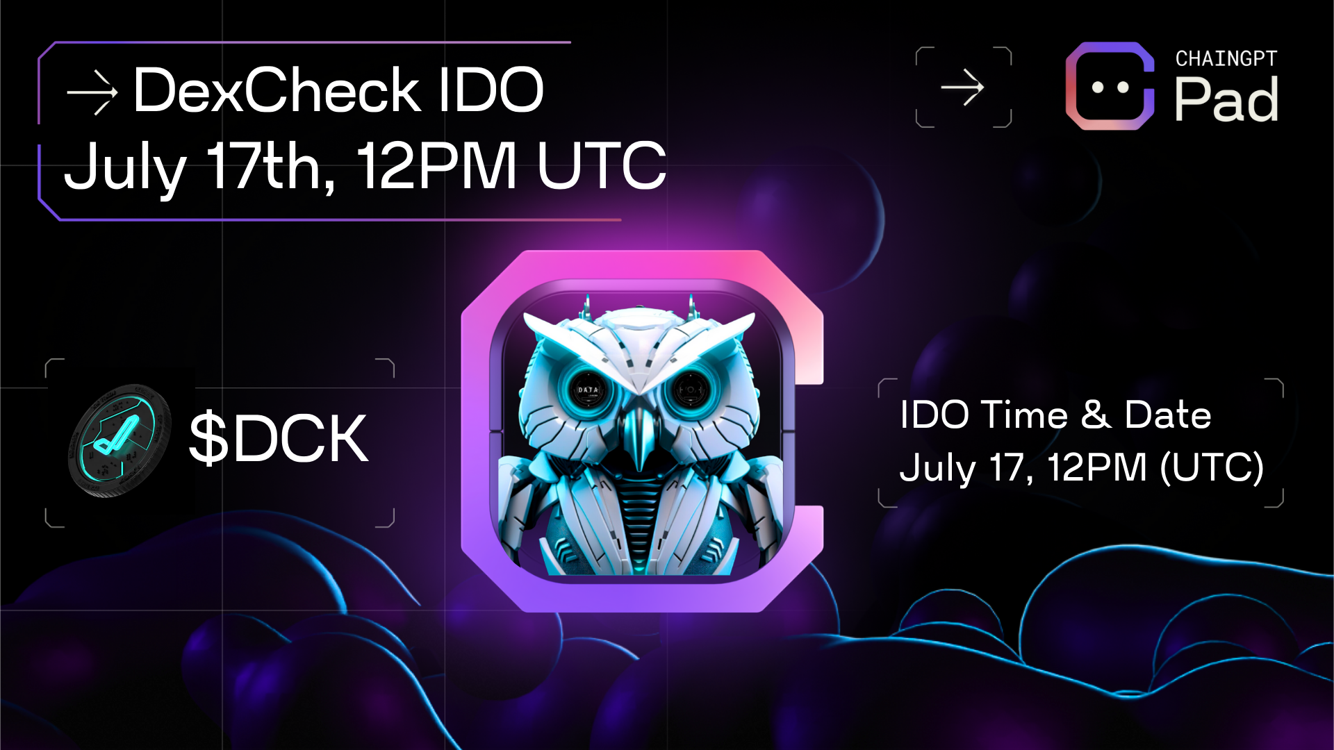 DexCheck IDO Launches on ChainGPT Pad